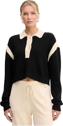 Patrizia Pepe Damen, Strickwaren, Schwarzk, SGr&ouml;&szlig;e