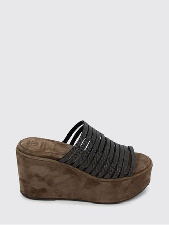 Brunello Cucinelli Sandalen Mit Absatz BRUNELLO CUCINELLI Damen Farbe Schwarz