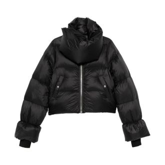 Rick Owens Steppjacke mit Trichterkragen - - Jackets - Damen - Schwarzk - M