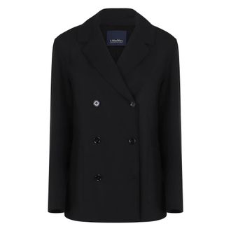 Max Mara Fiore Blazer - - Jackets - Damen - Schwarzk - S