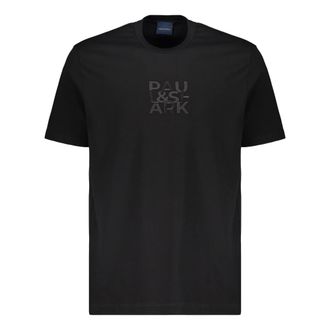 Paul & Shark Baumwoll-T-Shirt - - Tops - Herren - Schwarzk - M