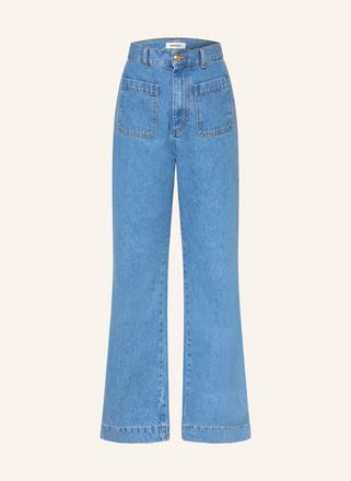 Sandro Sandro Wide Leg Jeans blau