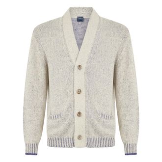 Fedeli Homme, Pulls, Beige, Taille: L Cardigan Polyvalent