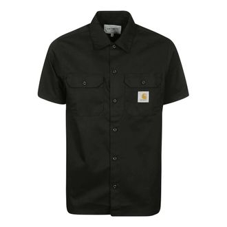 Carhartt Work in Progress Homme, Chemises, Noir, Taille: M SS Master Shirt