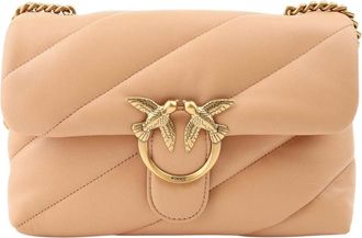 Pinko Handtasche Pinko Sacs main Love Puff Classic Cl Sheep Nap Rose