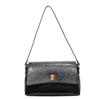 Generic Sac &agrave; bandouli&egrave;re en cuir synth&eacute;tique pour femme et fille avec sangle r&eacute;glable - Petit sac &agrave; bandouli&egrave;re carr&eacute; pour voyage, shopping, travail, usage q