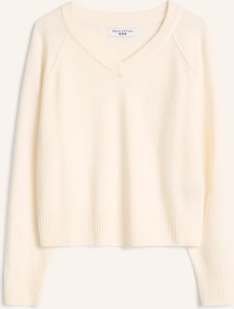 Marc O'Polo Denim Marc Opolo Denim V-Neck-Pullover weiss