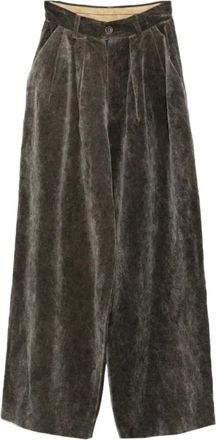Uma Wang UMA Wang, Femme, Pantalons, Gris, Taille: 38 FR Wide Pantalons