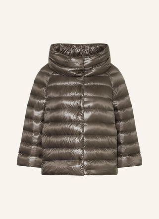Herno Herno Daunenjacke Sofia Mit 3/4-Arm grau