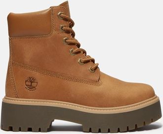 Timberland Wasserdichter Stone Street 6-Inch-Boot mit Plattform f&uuml;r Damen in Gelb, Damen, Gelb, Gr&ouml;&szlig;e