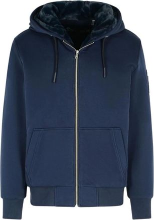 Moose Knuckles Classic Bunny Sweat &agrave; capuche - Homme - Sweatshirts et sweats &agrave; capuche - Bleu - Taille: L