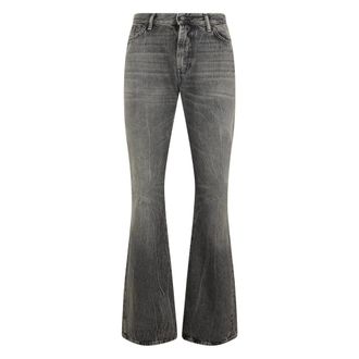 Acne Studios 2025F Gothik Flared Jeans - Femme - Jeans - Gris - Taille: 38 FR