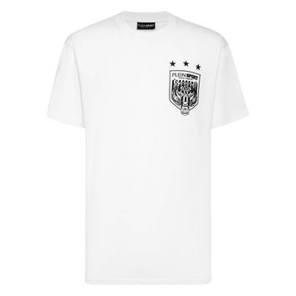 Plein Sport Homme, Tops, Blanc, Taille: L T-Chemises