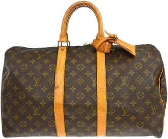 Louis Vuitton unisex, Pre-owned, Brun, Taille: ONE Size Sac Keepall Pre-owned