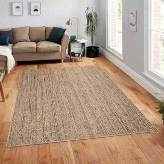 Paco Home Paco Home Outdoor Teppich wetterfest Modern Flachgewebe, Jute-Optik f&uuml;r Terrasse & Balkon Beige, 200x280 cm