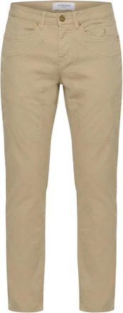 Jeckerson Homme, Pantalons, Beige, Taille: W29 John Pantalon Slim Fit 5 Poches