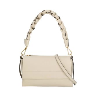Coccinelle Femme, Sacs, Beige, Taille: ONE Size Boheme Grana Double Sac Bandouli&egrave;re