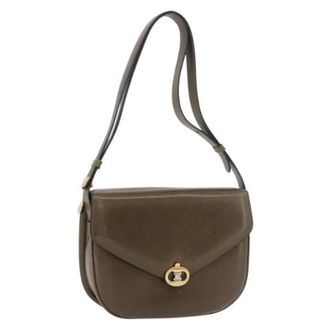 Celine Sac bandouli&egrave;re vintage doccasion - Femme - Pre-owned - Vert - Taille: ONE Size