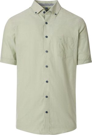 Redmond Comfort Fit - Herren Freizeithemd Kurzarm (251055999), Größe:XXL, Farbe:Grün(60)