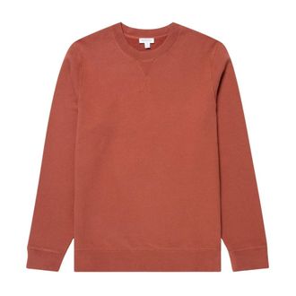 Sunspel Loopback Sweatshirt - - Sweatshirts & Hoodies - Herren - Braun - L