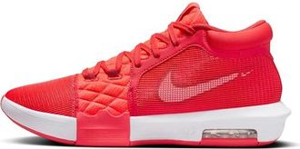Nike Nike Homme Lebron Witness VIII Basketball Shoe, Lt Crimson/White-Bright Crimson-Gym Red, 42 EU
