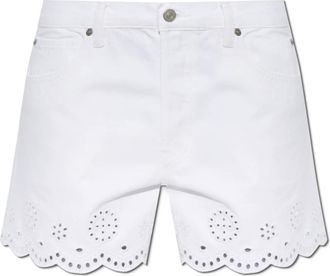 Frame Denim Damen, Shorts, Wei&szlig;, W25Gr&ouml;&szlig;e