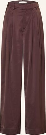 Gestuz Marlenehose Gzelva Aus Satin lila
