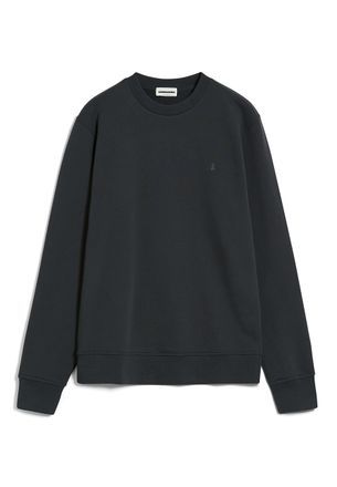 Armedangels Herren Sweatshirt aus recyceltem Baumwoll Mix BAARO Comfort Regular Fit Graphite