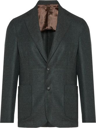 Barba Homme, Vestes, Vert, Taille: 2XL Veste en laine et cachemire
