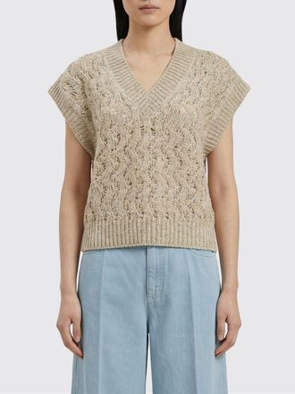 Brunello Cucinelli Pull BRUNELLO CUCINELLI Femme couleur Blanc