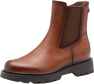 Tamaris Femme Damen Chelsea 1-25429-45 Bottine, Cognac, 39 EU
