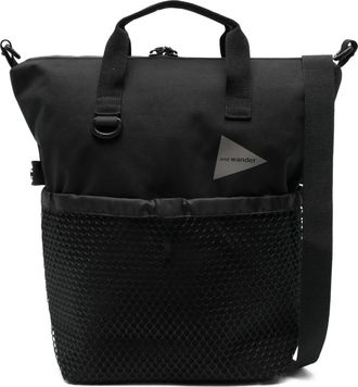 And Wander PE/CO 2-Way Tote Bag - Schwarz