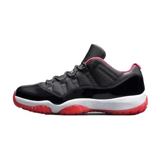 Nike Jordan Retro Low Bred Sneakers - - Sport - Herren - Schwarzk - 38 1/2 EU