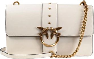 Pinko Love One Classic Schultertasche - - Bags - Damen - Wei&szlig; - ONE SIZE