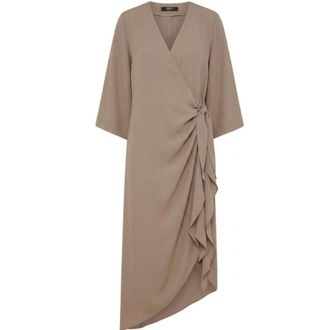 Seventy Damen, Kleider, Beige, LGr&ouml;&szlig;e