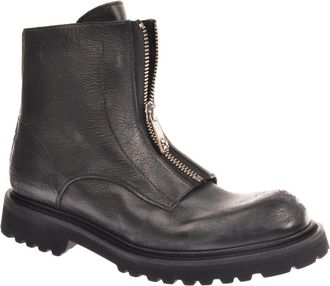 John Richmond Homme, Chaussures, Noir, Taille: 41 EU Zip-front Ankle Boot