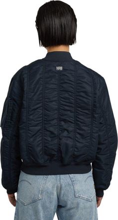 G-Star Outdoorjacke blau,Casual,Polyamid,Strukturiert,Collegekragen,Lang,Regular Fit