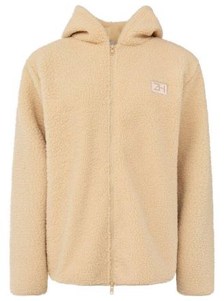 Zwillingsherz Hoodie Hoody Zip durchgehender Rei&szlig;verschluss, Kapuze, gro&szlig;es Logo hinten