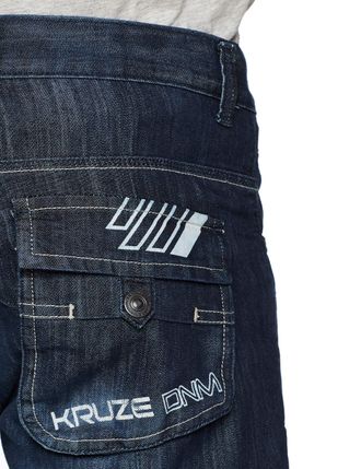 Enzo Jeans Herren Straight Jeans KZ103, Blau (Dark Stonewash Blue), Gr. W34/L34 (Herstellergr&ouml;&szlig;e: 34L)