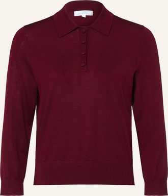 Darling Harbour Darling Harbour Strick-Poloshirt Mit 3/4-Arm rot