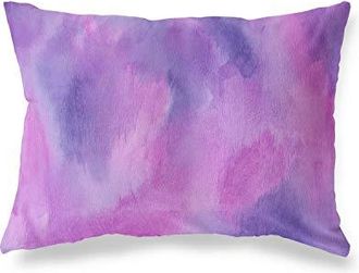 Bonamaison Le Jardin du Lin Kissen Zierkissenbezug Aquarell Thema Kissenbezug, Weich Bequem, Für Zuhause Autos Büro Sofa Wohnzimmer Couch Schlafzimmer Dekor, 35x