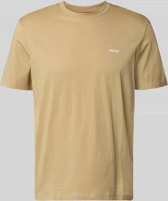 HUGO BOSS Regular Fit T-Shirt aus reiner Baumwolle Modell DERO222