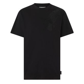 Philipp Plein Rundhals-T-Shirt Eagle Stones - - Tops - Herren - Schwarzk - 3XL