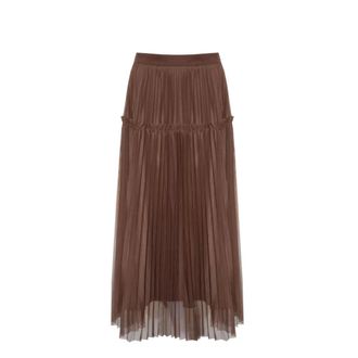 Jovonna London Femme, Jupes, Brun, Taille: 40 FR Tahia Midi Skirt