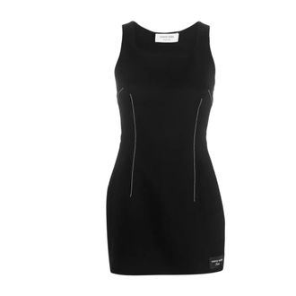 Marine Serre Midikleid aus Schurwolle - - Dresses - Damen - Schwarzk - M