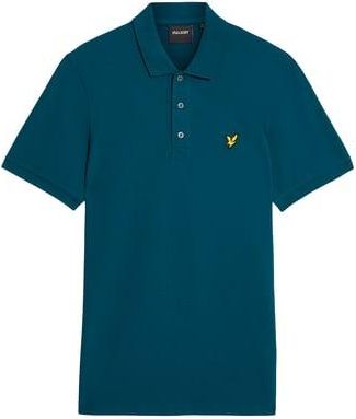 Lyle & Scott Polo &agrave; manches courtes en coton m&eacute;lang&eacute;