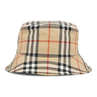 Burberry Cotton Fisherman Hat - - Accessories - Herren - Beige - S