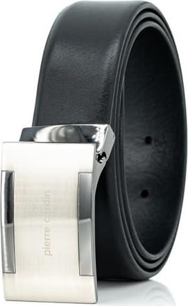 Pierre Cardin leather belt for Men/suit belt Men, black, Farbe/Color:noir, Size:95