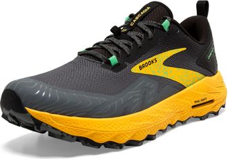 Brooks 1104031D333 Cascadia 17 Herren Lemon Chrome/Sedona Sage EU 44