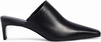 NA-KD Mules en cuir - Noir